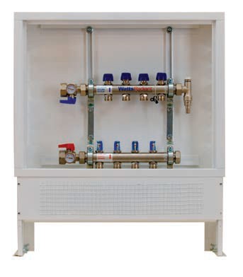 Watts Thermal Pro Standard 12 Circuit Stainless Steel Basic Manifold ...