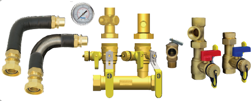 Webstone Hydro-Core Flex Kit for Combi Boiler, 1 in NPT Boiler ...