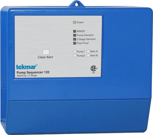Tekmar Pump Sequencer-Stand-by / 2-Stage | Pexheat.com