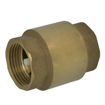 Webstone 1 in. IPS Lead Free Brass IN-LINE Spring Check Valve | Pexheat.com