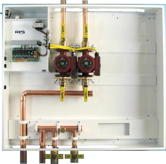 HPS 4 Zone High Temp Pump Panel | Pexheat.com