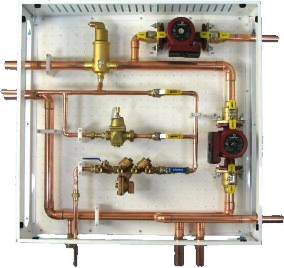 HPS Primary Loop Station, Two UPS15-58FC Pump | Pexheat.com