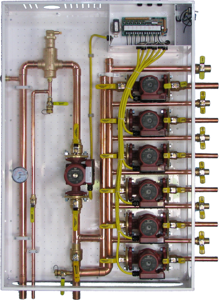 HPS Primary/Secondary 6 Zone Station | Pexheat.com